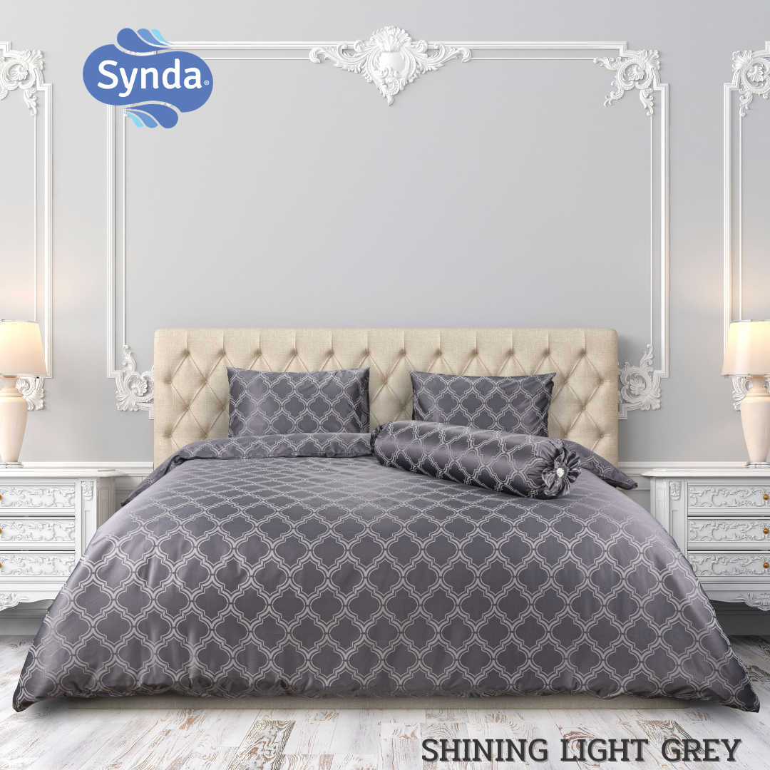 Synda ผ้าปูที่นอนรัดมุม รุ่น Micro Plus Cotton ทอ 520 เส้นด้าย ลาย ...