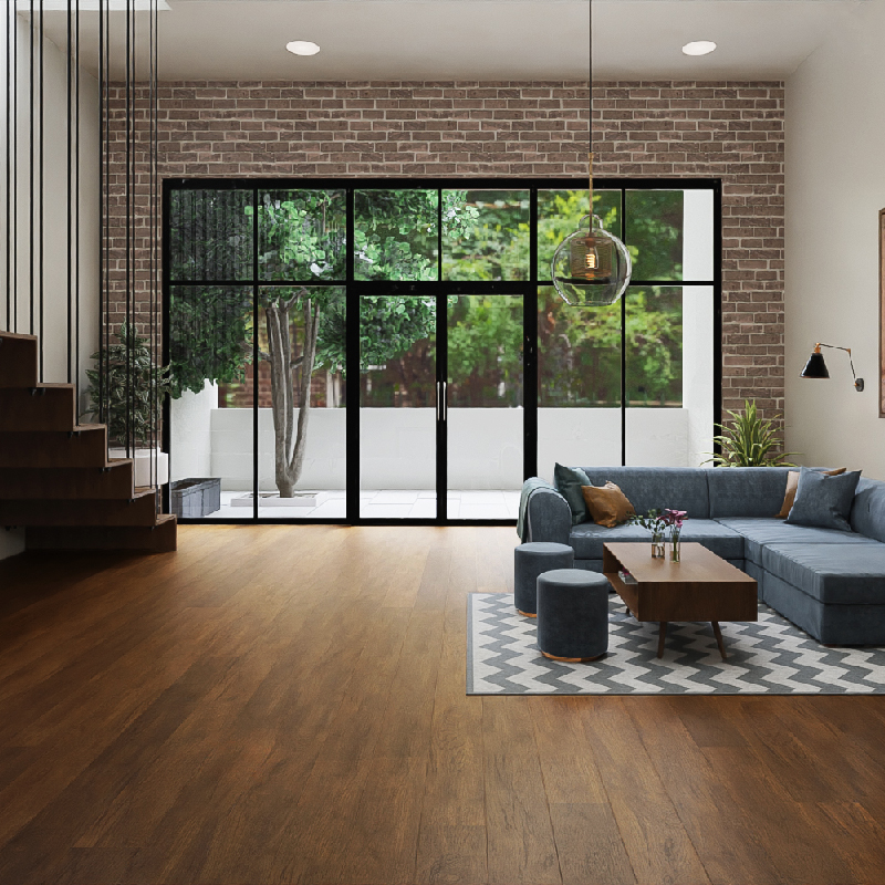 House No.5 พื้นไวนิล SPC คลิ๊กล็อค รุ่นNN0094 ขนาด 4 มม สีมินิมอลโอ๊ค ...