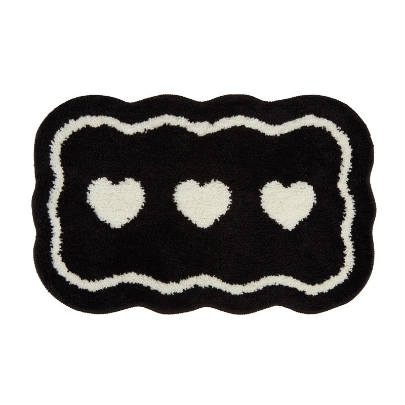 PP Home พรม rug พรมหัวใจ Heart carpet ลายน่ารัก Nordic Style พรมขน ...