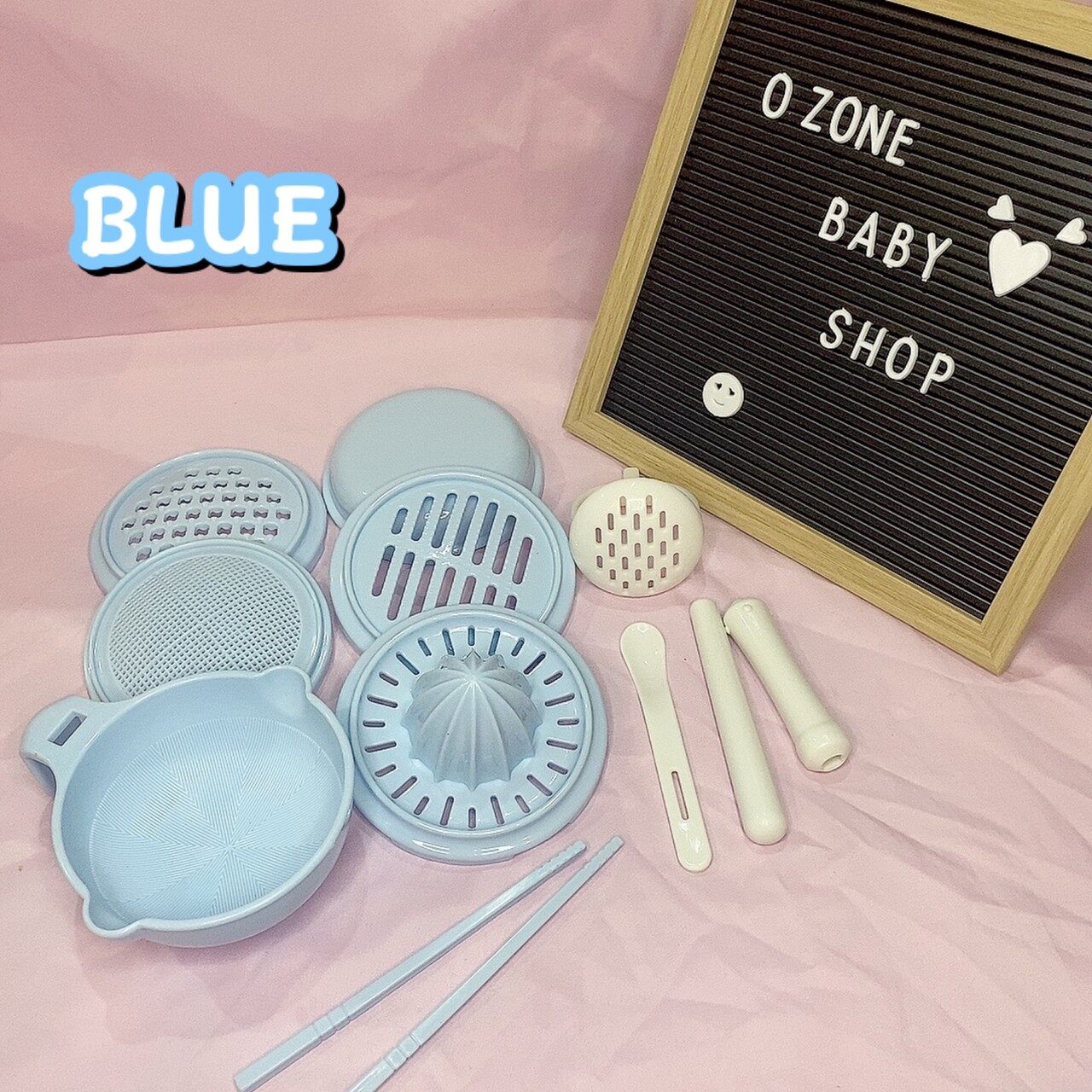 Ozone Baby Shop SET บดมือ บดอาหารเด็ก พร้อมผ้ากันเปื้อนสุดคุ้ม บดมือ10 ...