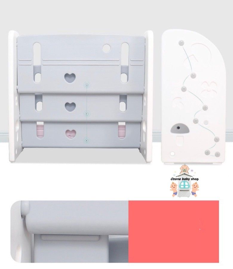 Ozone Baby Shop ชั้นวางหนังสือเด็กพรีเมี่ยม + ชั้นเก็บของเล่นเด็ก ชั้น ...