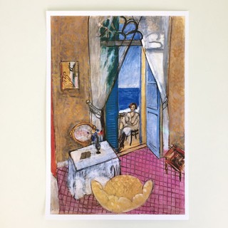 Poster - "Interior at Nice" by Henri Matisse, 1917 Interior at Nice M ...