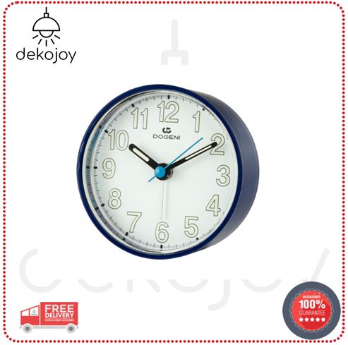 Dekojoy นาฬิกาปลุก รุ่น TEP001BL/TEP001BU/TEP001RE/TEP001YL สีน้ำเงิน - ThaiPick