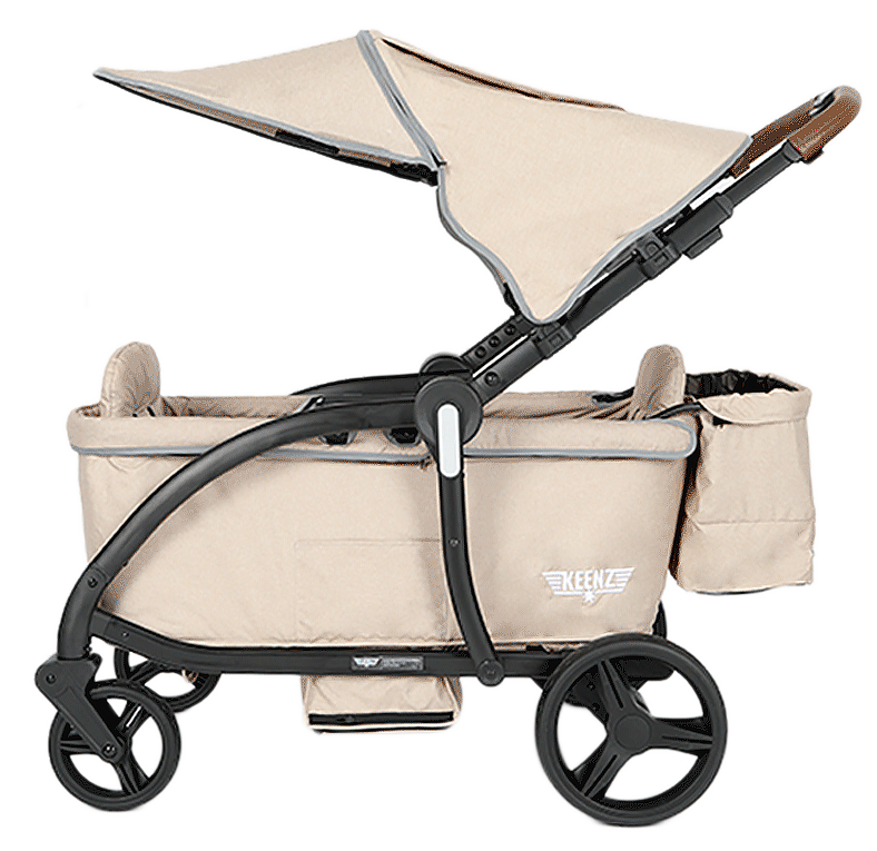 Keenz Class Wagon (รถเข็น 2 ที่นั่ง) Beige - บริษัท มัมแอนด์มีสโตร์ จำกัด - ThaiPick