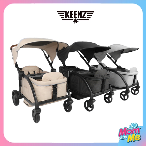 Keenz Class Wagon (รถเข็น 2 ที่นั่ง) Beige - บริษัท มัมแอนด์มีสโตร์ จำกัด - ThaiPick