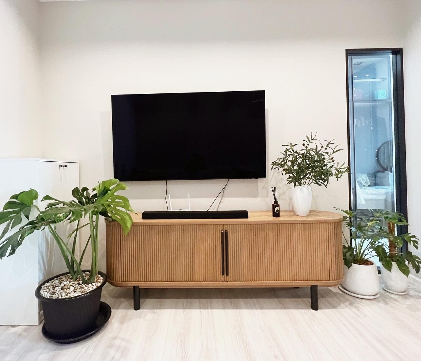 Warmwood.craft ตู้ sideboard ไม้แอชพรีเมี่ยม รุ่น Oliver Minimal Ash ...
