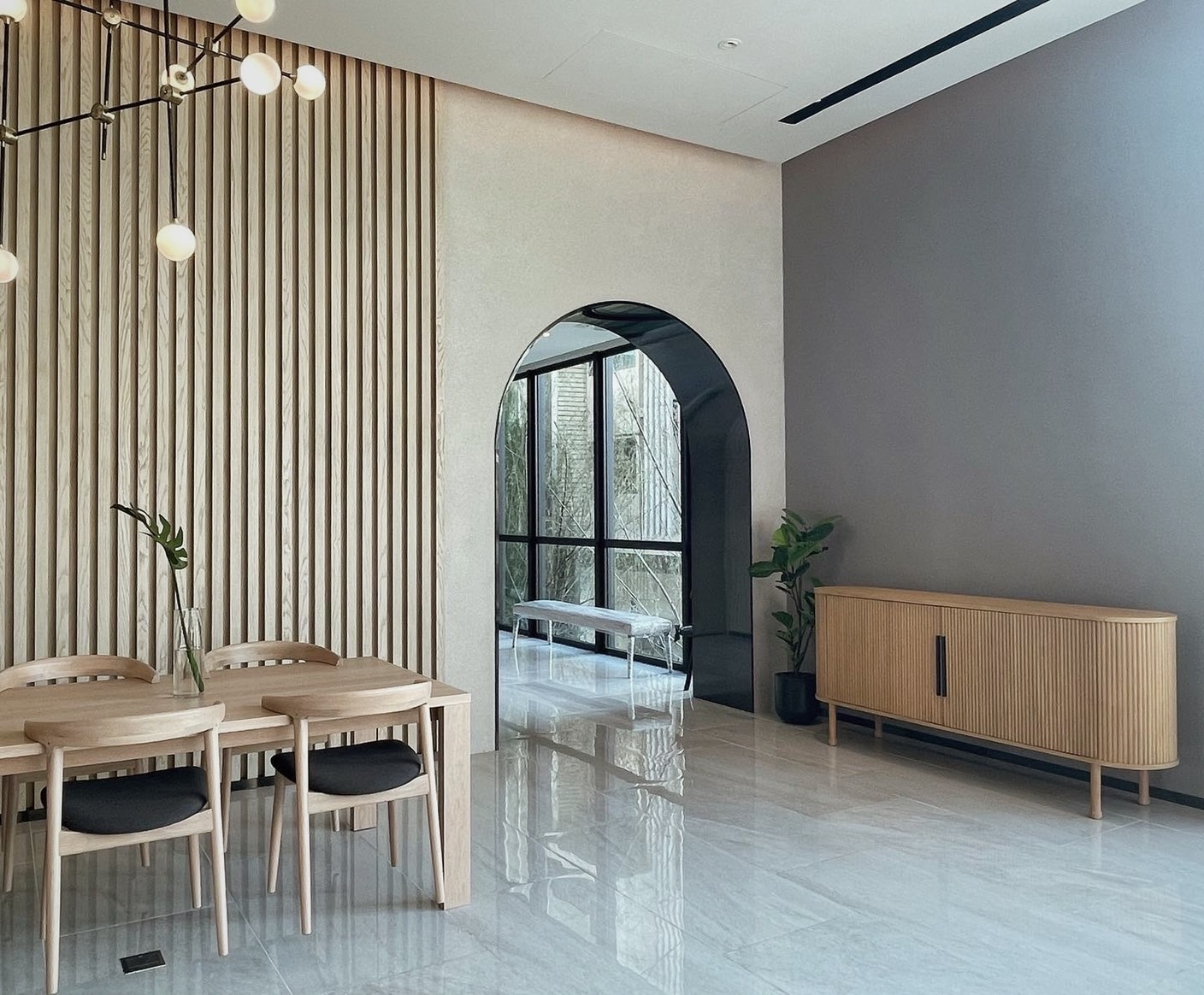 Warmwood.craft ตู้ sideboard ไม้แอชพรีเมี่ยม รุ่น Oliver Minimal Ash ...