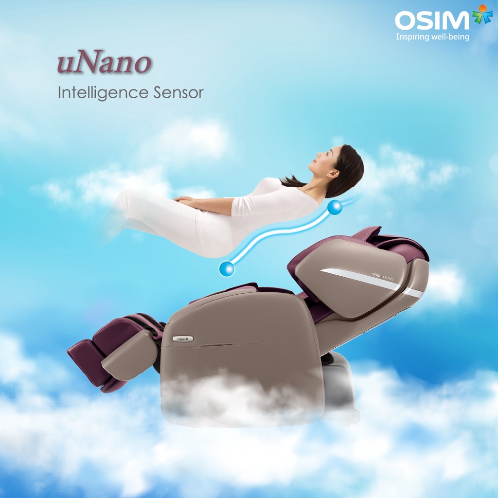 OSIM รุ่น uNano เก้าอี้นวดไฟฟ้า (รอจัดส่ง 1 เดือน) Premium Blue ...