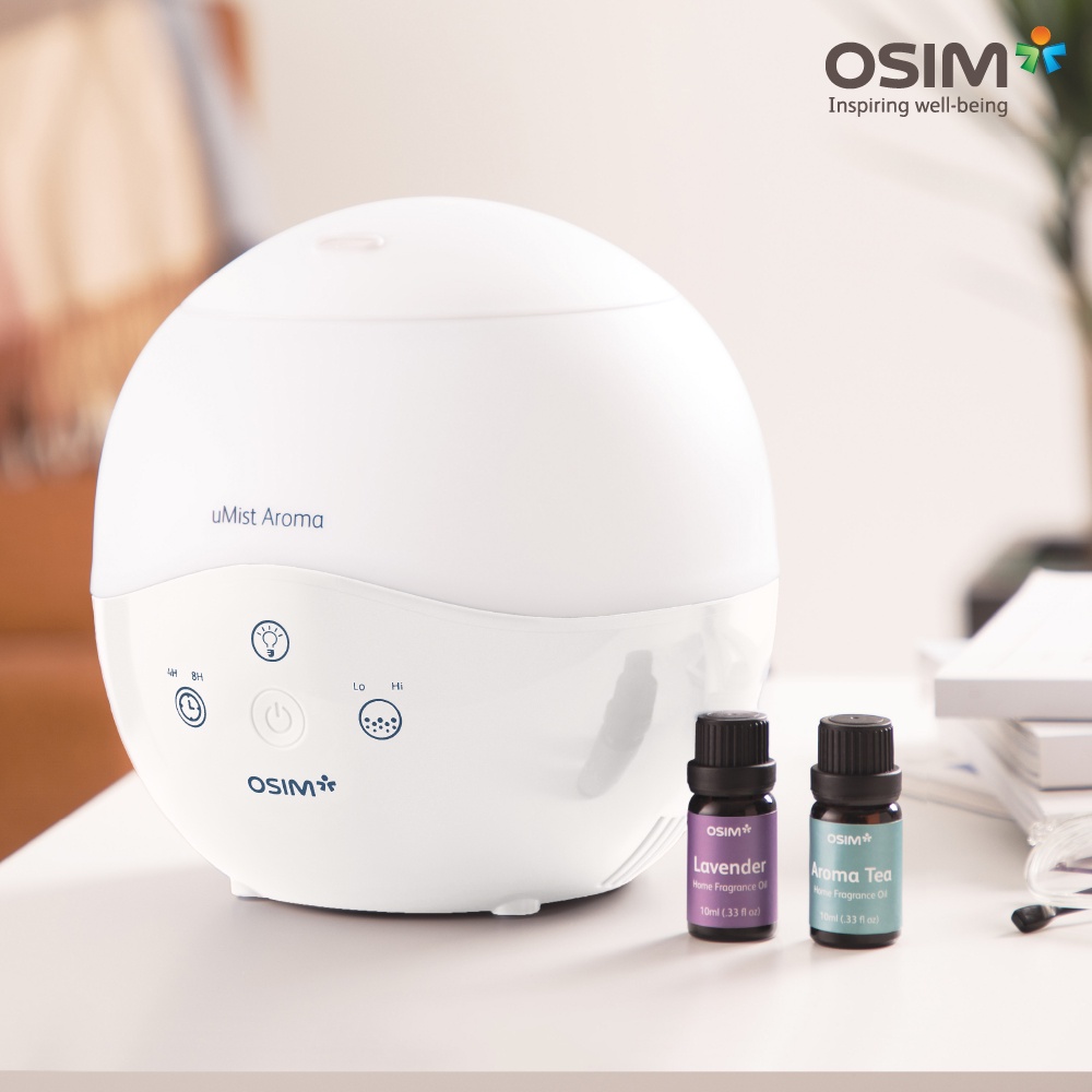 OSIM Home Fragrance Oil น้ำมันหอมบริสุทธิ์- สำหรับเครื่องทำความชื้นอโรมา OSIM uMist Aroma ลาเวน ...