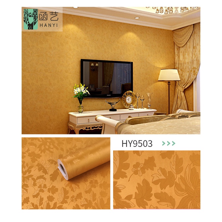 TY WALL HOME วอลเปเปอร์ ลายหลุยส์ กาวในตัว เนื้อ PVC ขนาด 0.45×10 M ...