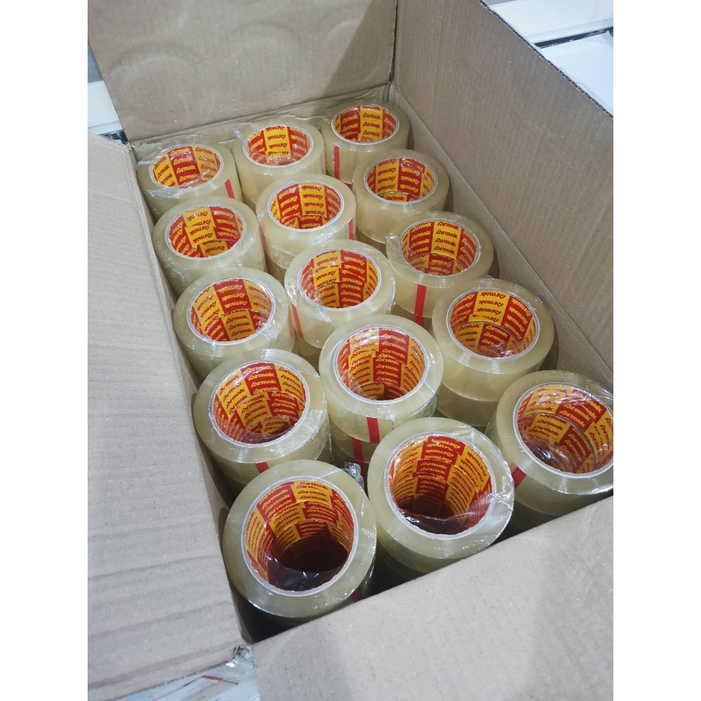 TY WALL HOME เทปกาว ยี่ห้อ Armak ARK หนา 2 นิ้ว 100 หลา 40 ไมครอน ...