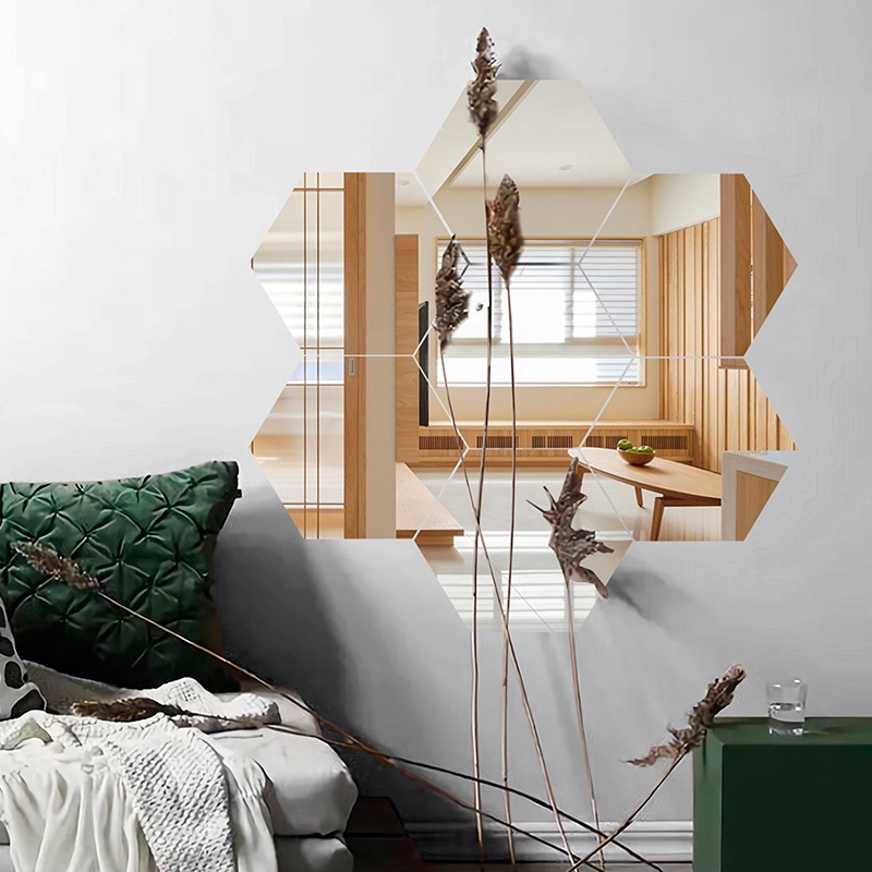 TY WALL HOME กระจกสติ๊กเกอร์อะคริลิคติดผนัง Size ใหญ่ ปรับมุมมองให้ ...