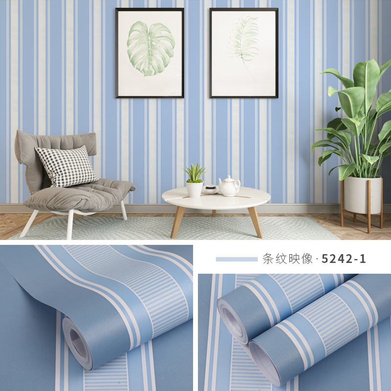 TY Wall Home วอลเปเปอร์ ลายทาง วอลเปเปอร์ สติ๊กเกอร์ วอลเปเปอร์ติดผนัง ...