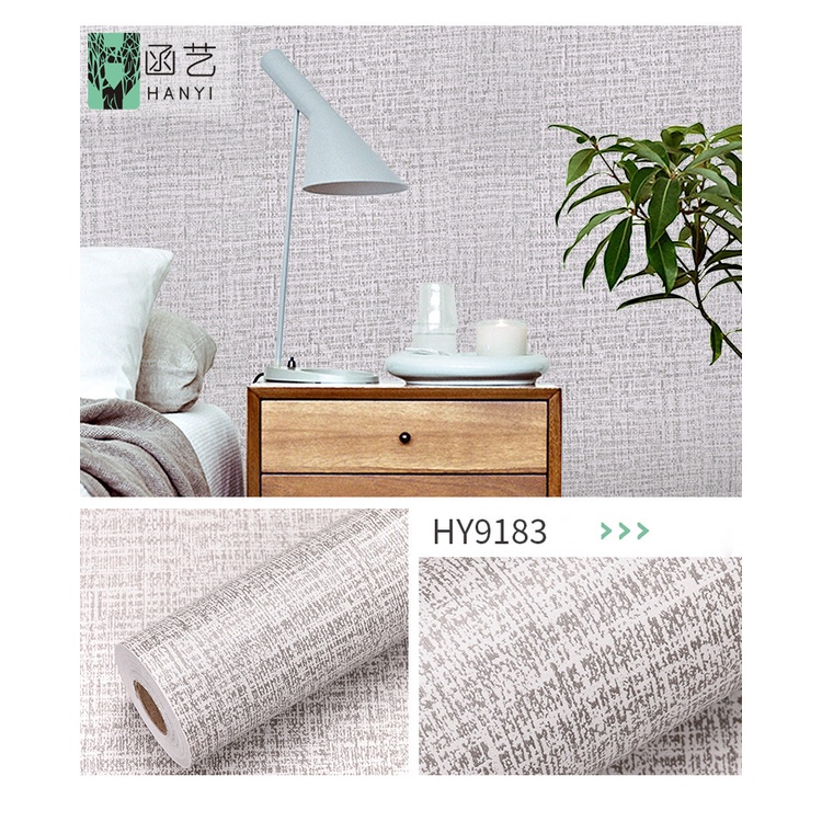 TY WALL HOME วอลเปเปอร์ สีพื้น กันน้ำ กาวในตัว เนื้อ PVC ขนาด 0.45×10 M ...
