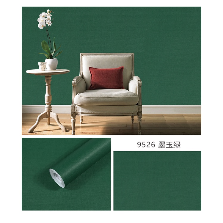 TY WALL HOME วอลเปเปอร์ สีพื้น กันน้ำ กาวในตัว เนื้อ PVC ขนาด 0.45×10 M ...