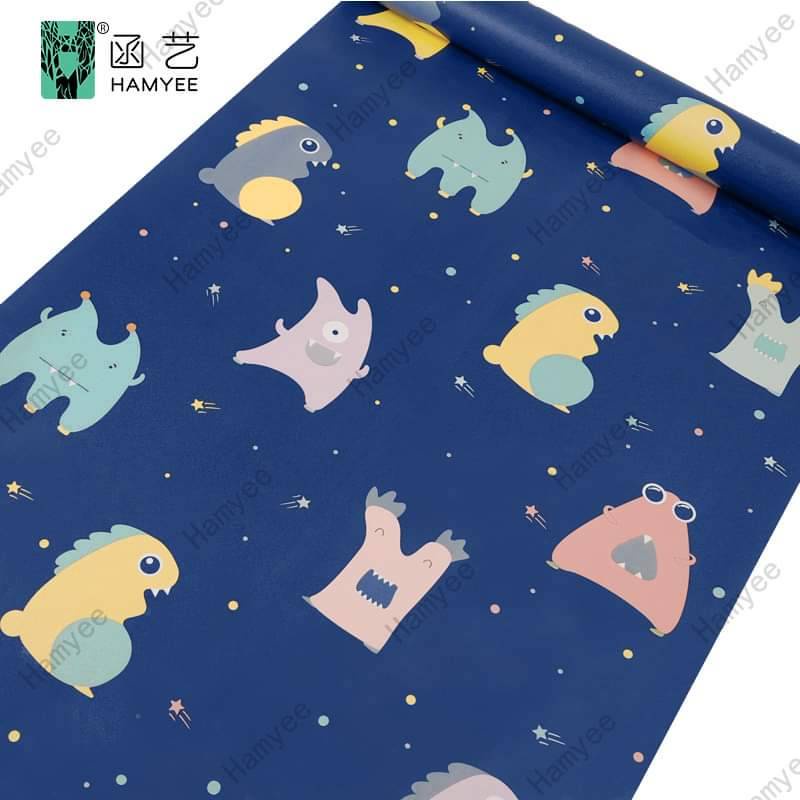 TY WALL HOME วอลเปเปอร์ ลายการ์ตูน วอลเปเปอร์สติ๊กเกอร์ติดผนัง กันน้ำ ...