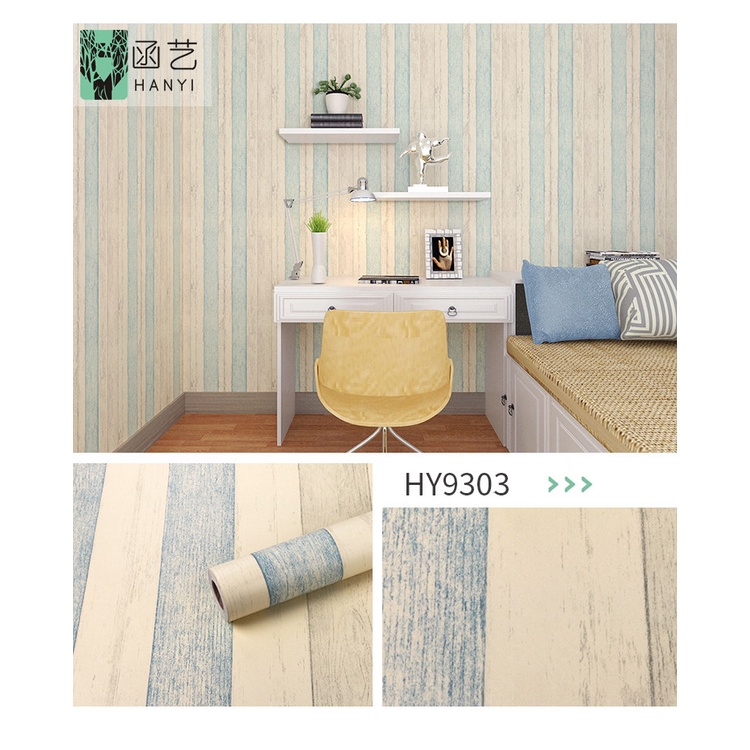 TY WALL HOME วอลเปเปอร์ ลายไม้ กันน้ำ กาวในตัว เนื้อ PVC ขนาด 0.45×10 M ...