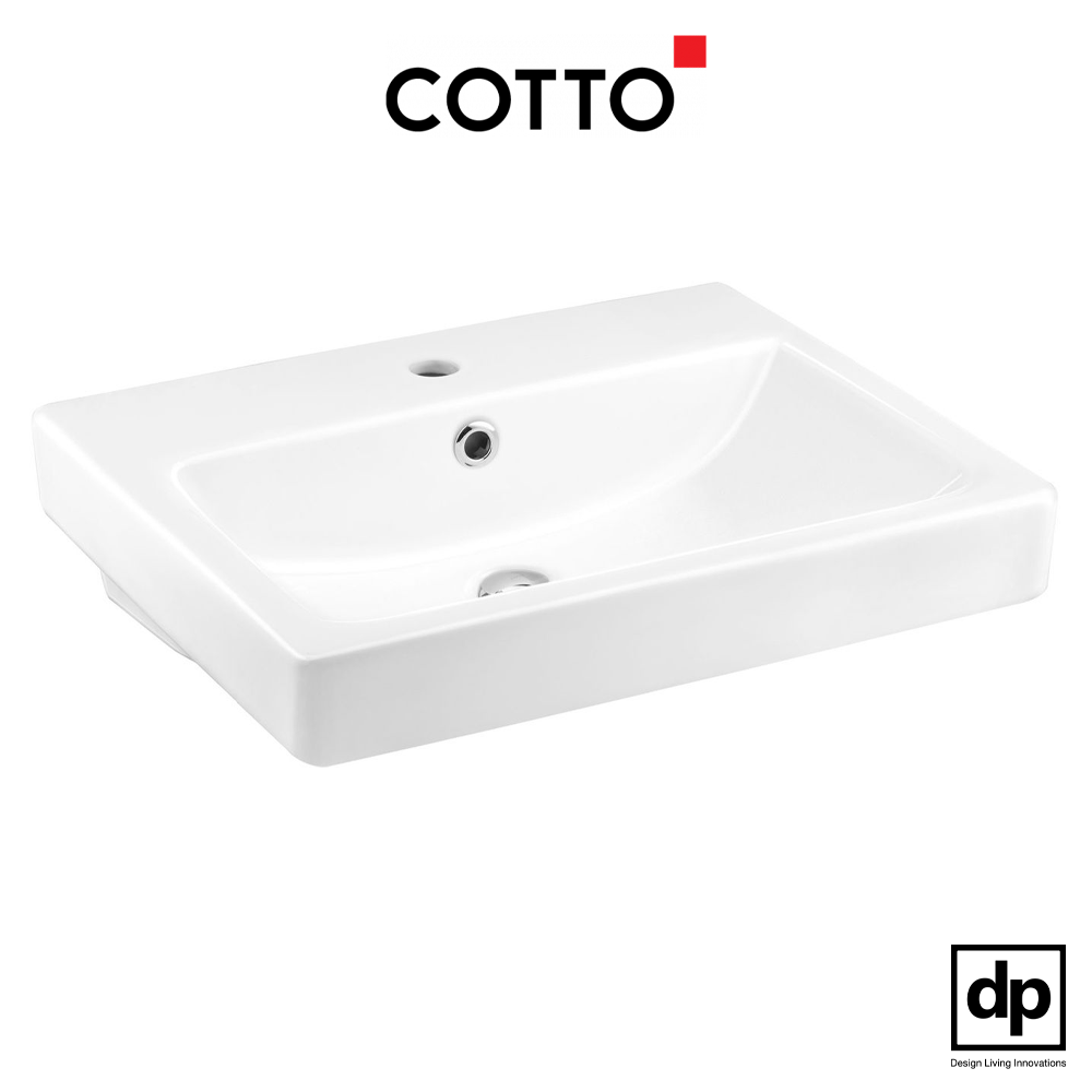 อ่างล้างหน้าแบบแขวน COTTO รุ่น Viva ขาว - บริษัท ดี.พี. เซรามิคส์ จำกัด ...