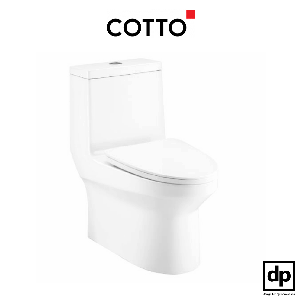 COTTO สุขภัณฑ์ รุ่น C105257 โปร Hyg Modern ริเวียร่า ขนาด 45x76x58cm สี ...