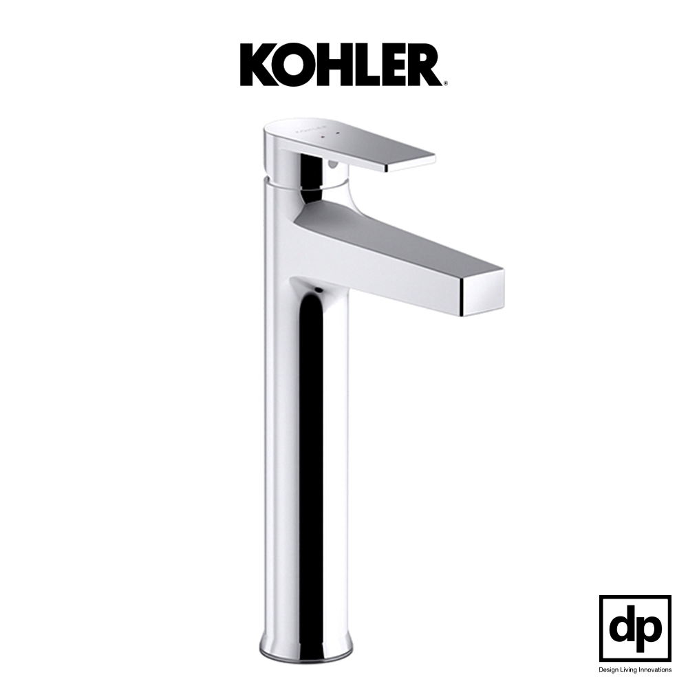 KOHLER ก๊อกผสมอ่างล้างหน้าทรงสูงแบบก้านโยก รุ่น Memoirs สีโครเมี่ยม ...