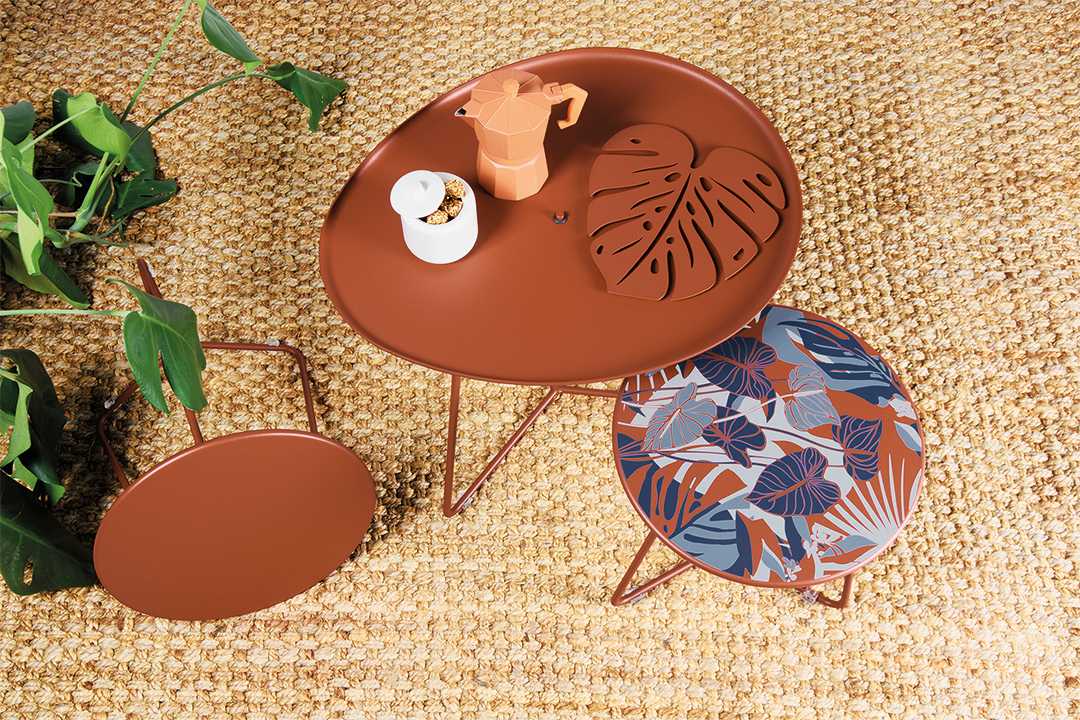 FERMOB OCCASIONAL TABLE MELL โต๊ะขนาดเล็ก รุ่น Cocotte FERMOB x ...
