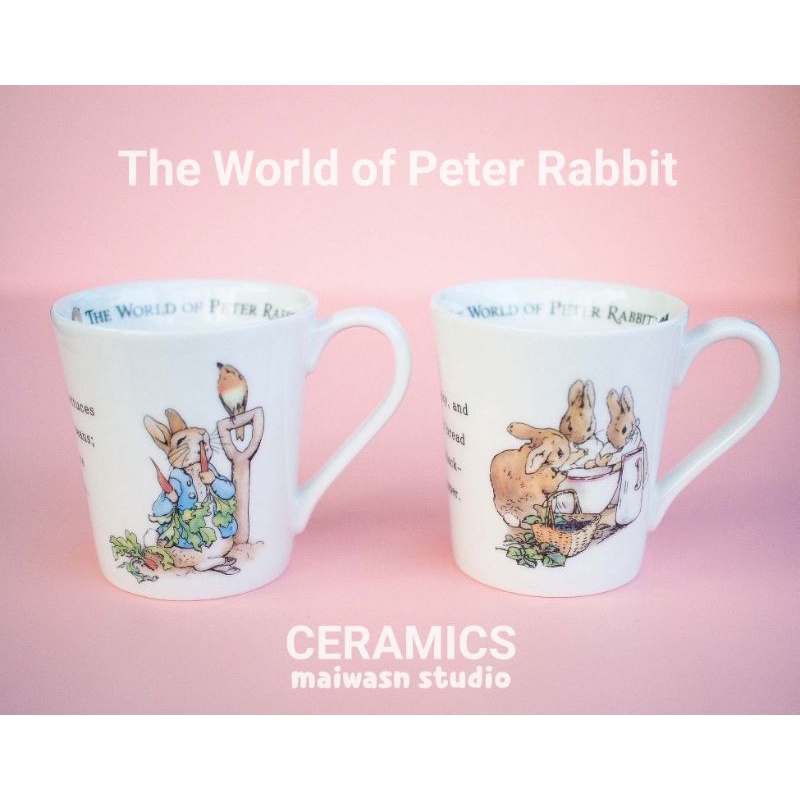Maiwaan Peter Rabbit Mug Ceramics ลายที่ 3 M - ThaiPick