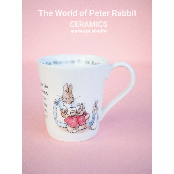 Maiwaan Peter Rabbit Mug Ceramics ลายที่ 3 M - ThaiPick