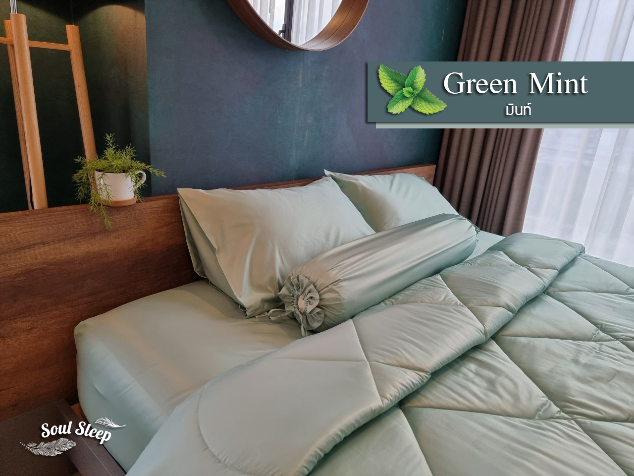 Soul Sleep ชุดผ้าปูที่นอนโรงแรม (Luxury Bedding) "Daisy White" Collection Daisy White 6 ฟุตรวม ...