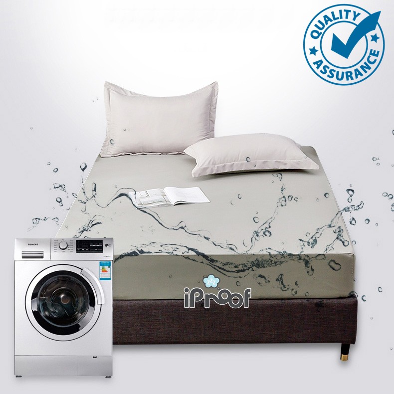 iProof ครบเซตถูกกว่า เซตผ้าปูที่นอนกันน้ำ พร้อมปลอกผ้านวม และ ปลอกหมอน ...