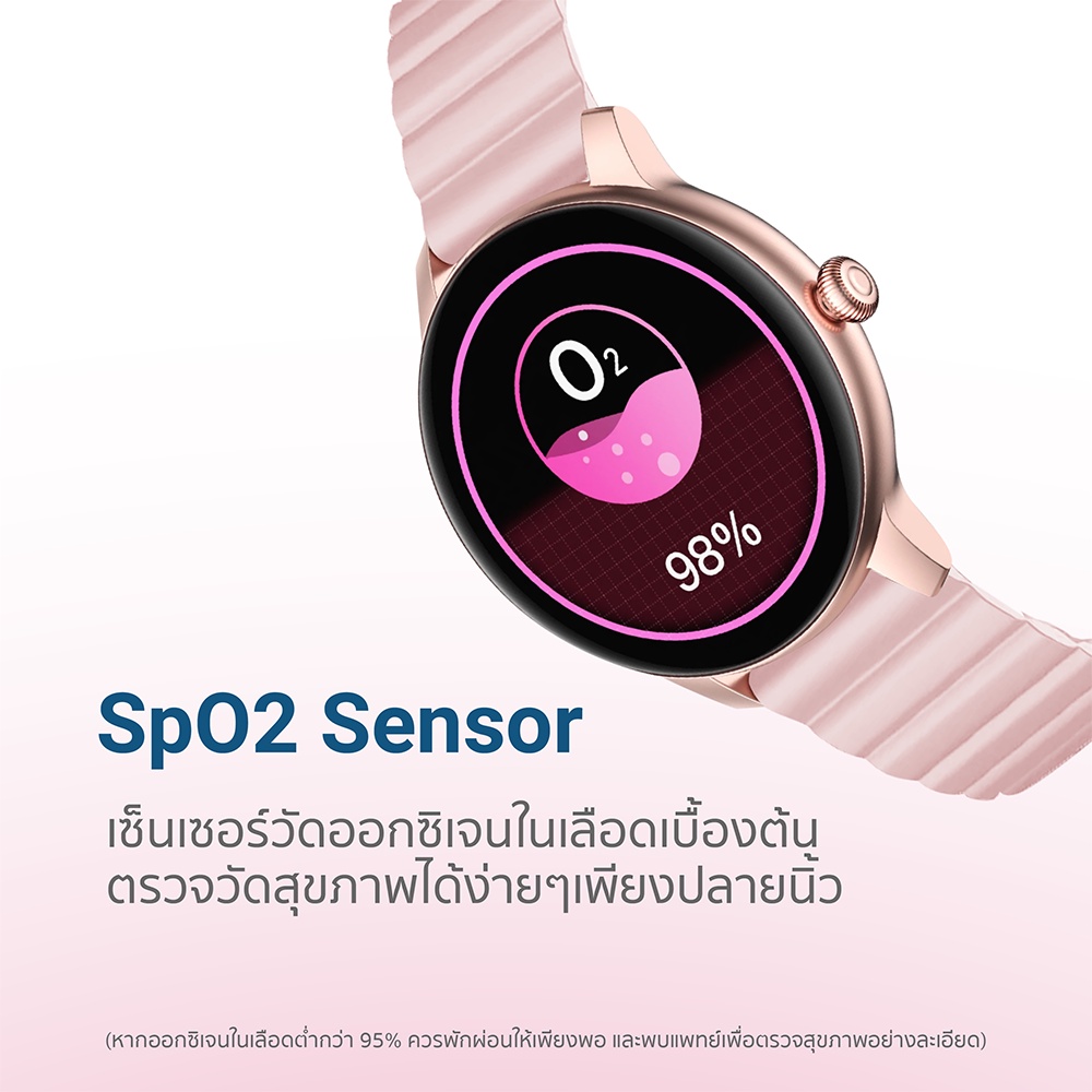 IMILAB W11 Active นาฬิกาสมาร์ทวอทช์ นาฬิกาข้อมือผู้หญิง SpO2 สายรัด ...