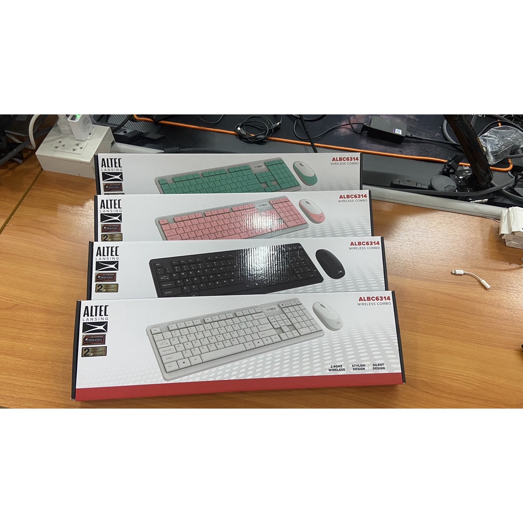 Philips /ALTEC Lansing Wirless Keyboard + mouse รุ่นSPT6314/ ALTEC ...