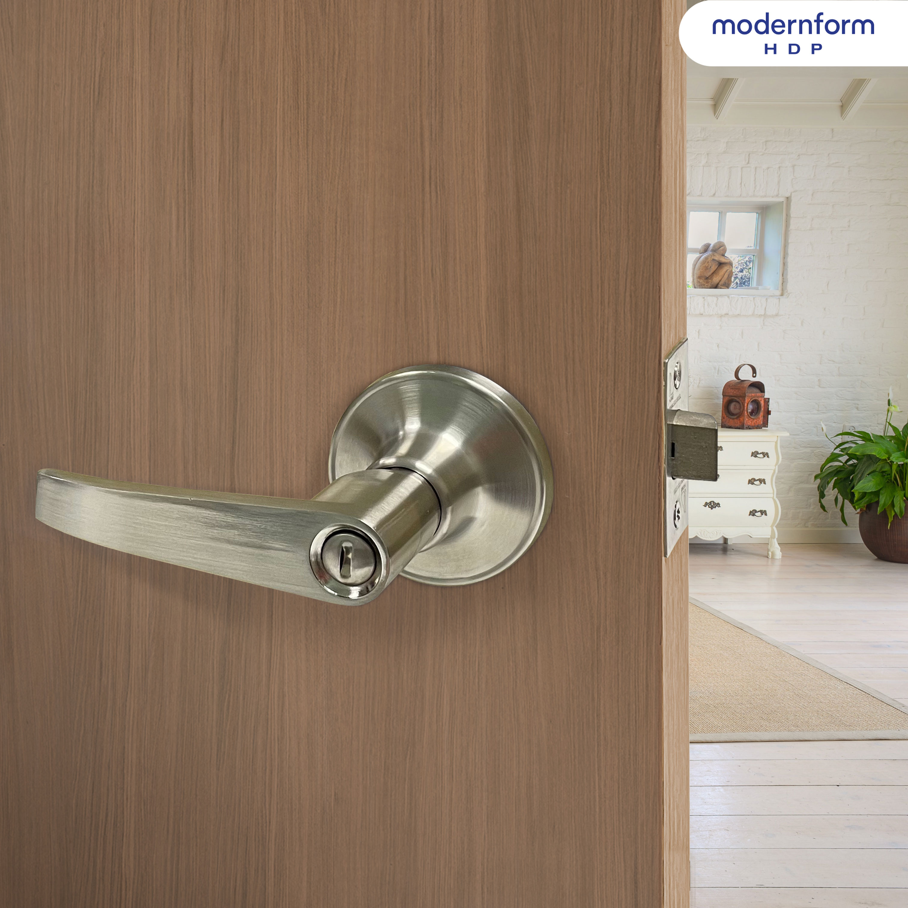 Modernform HDP ลูกบิดก้านโยก ซาตินนิกเกิล (2) RL-6481-SN-BK - บริษัท โมเดอร์นฟอร์มกรุ๊ป จำกัด ...