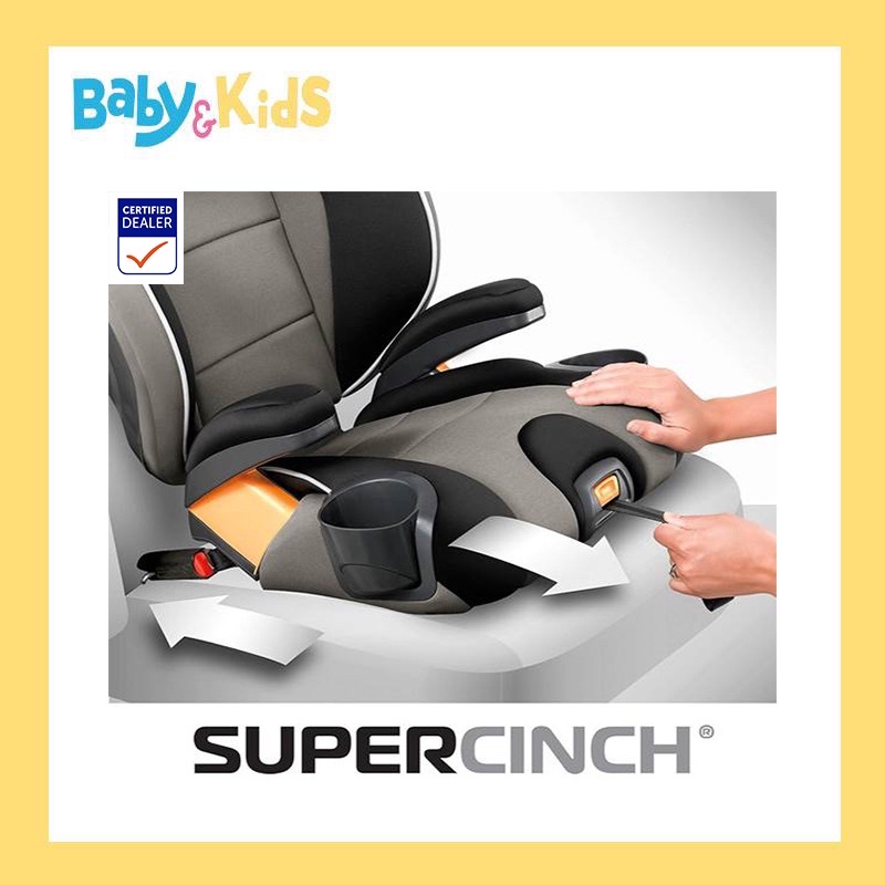 Chicco Kidfit คาร์ซีทเด็ก ติดตั้งระบบISOFIX มี Booster แบบ Backless สี ...