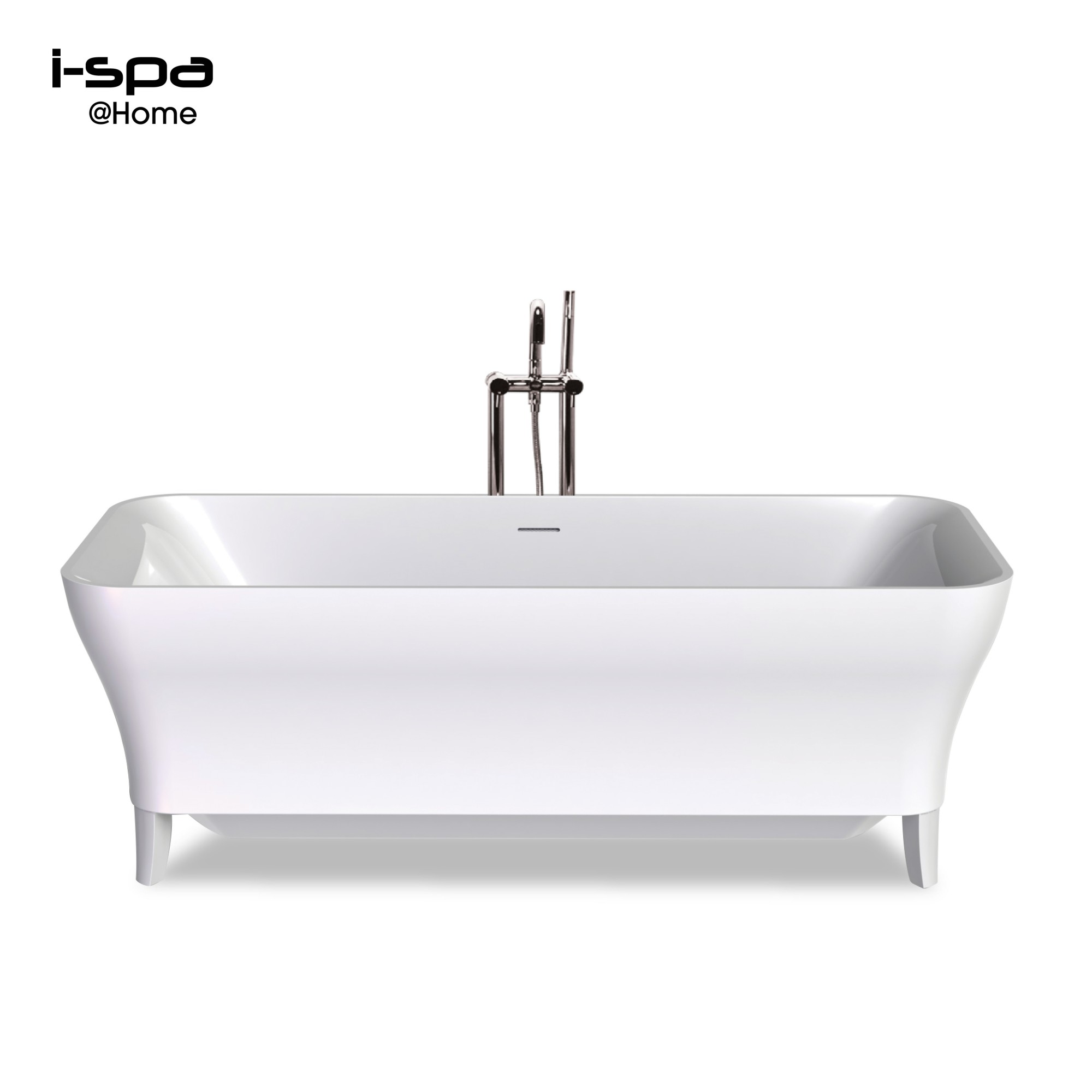 I-SPA : อ่างอาบนํ้าลอยตัว รุ่น PHA1800 สีขาว แบบนีโอ-คลาสสิค ขนาด กว้าง ...