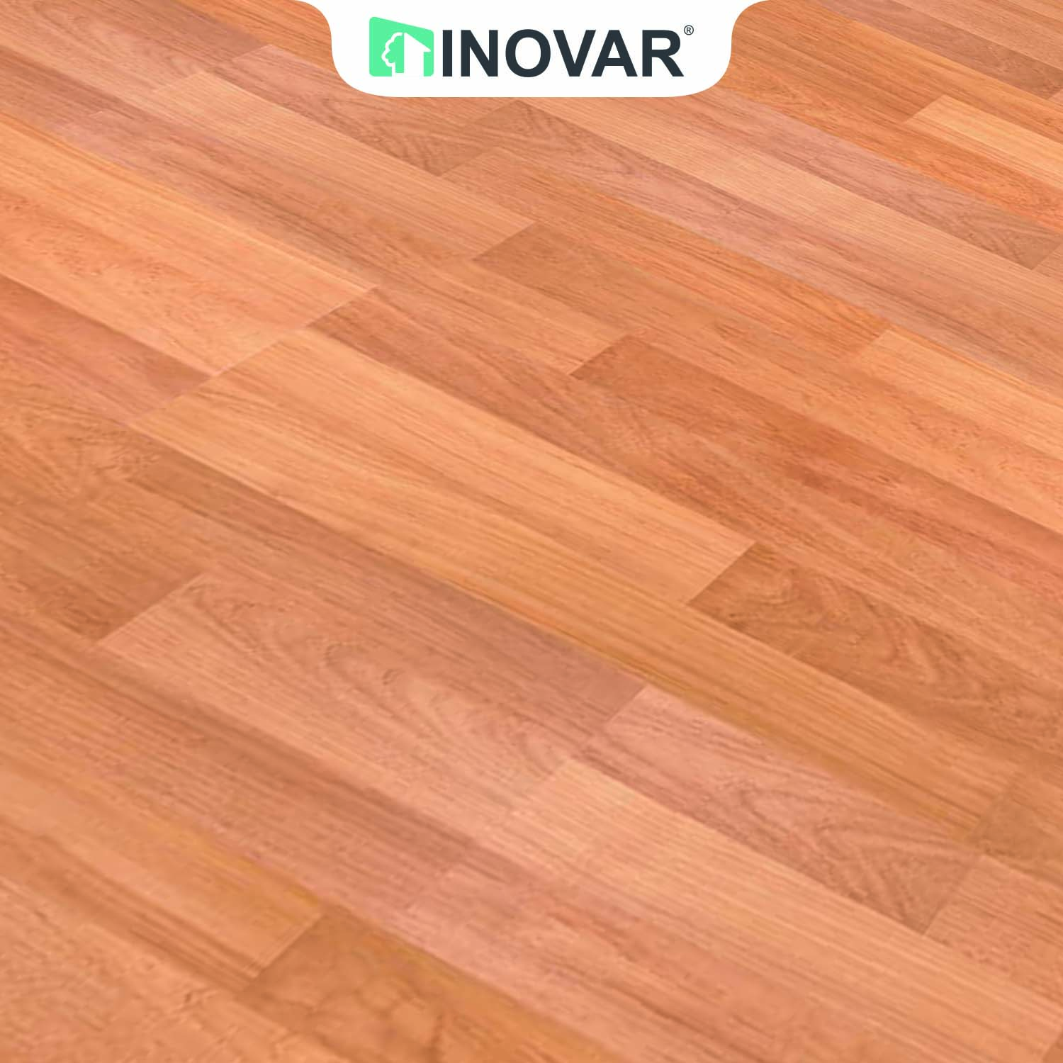 INOVAR ไม้พื้นลามิเนต 8mm [wood] matte Square 1205 x 192 x 8mm Thai ...