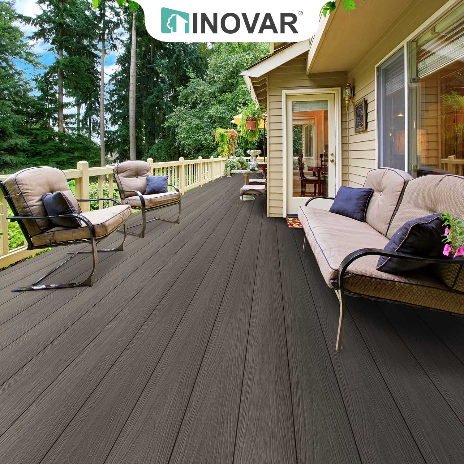 WPC Wood Plastic Composite Mirage 139 x 22.5 x 2400mm - บริษัท อินโนวา ...