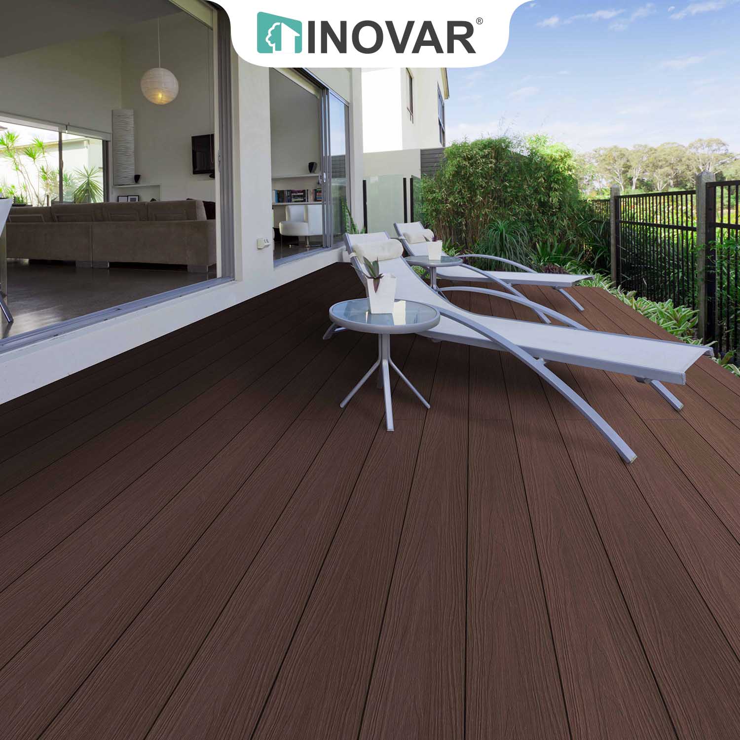 WPC Wood Plastic Composite Natural Ipe 139 x 22.5 x 2400mm - บริษัท อิน ...