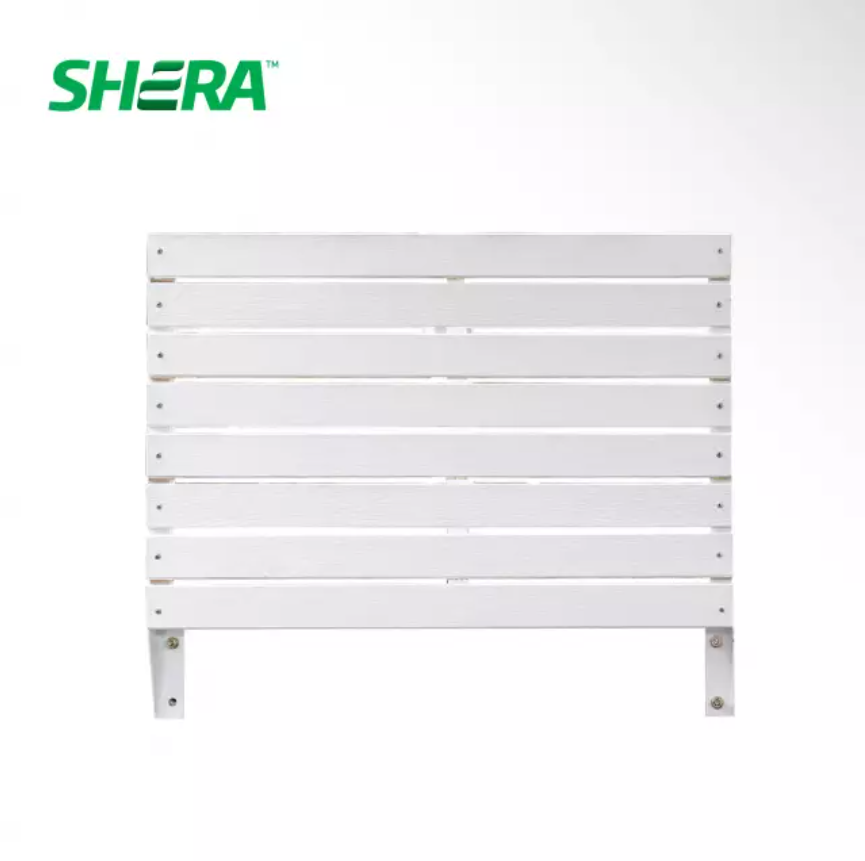 เฌอร่า SHERA ระแนงบังตาสำเร็จรูป DIY 1 เมตร รุ่นโครงสีขาว ไม้ระแนงลาย ...