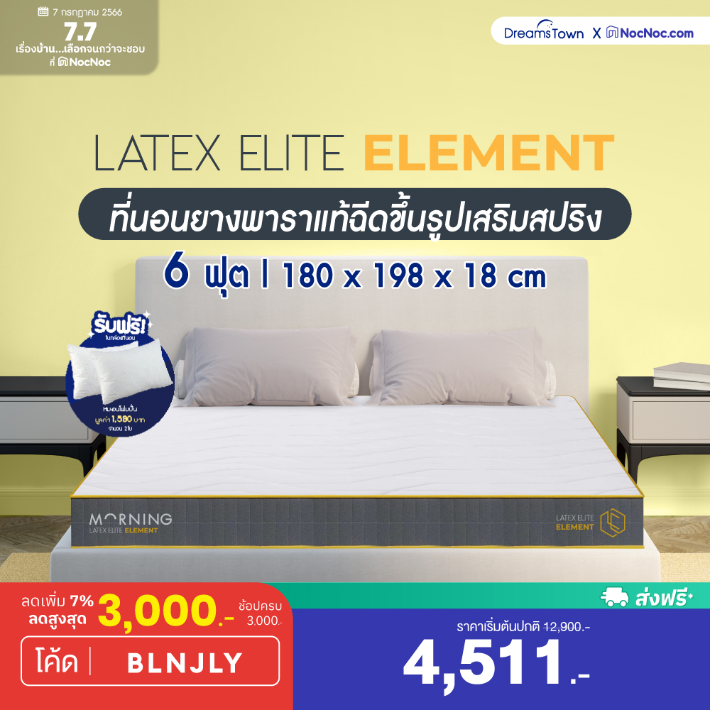 Morning Sleep ที่นอนคูลลิ่งเมมโมรี่โฟมและชาร์โคล ให้สัมผัสนุ่ม รุ่น ...