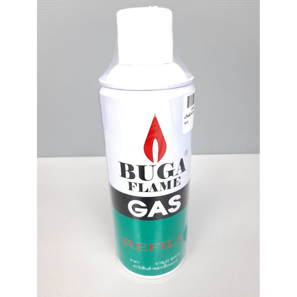 YOJI ONLINE แก๊ส แก๊สเติมไฟแช็ค BUGA FLAME GAS ฝาขาว แก๊สบูก้า ขวดเล็ก ...