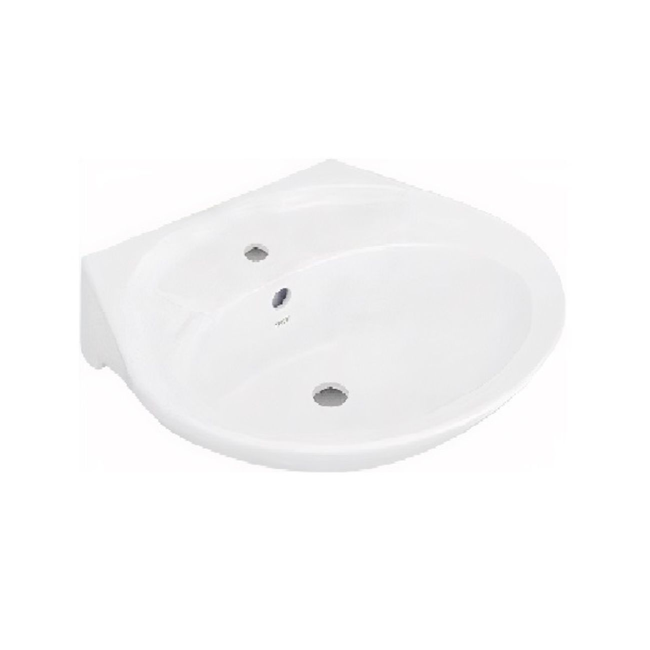 COTTO อ่างล้างหน้าแขวนผนัง รุ่น C013 เคนชิงตัน ขนาด 42X50X20 cm. สีขาว ...