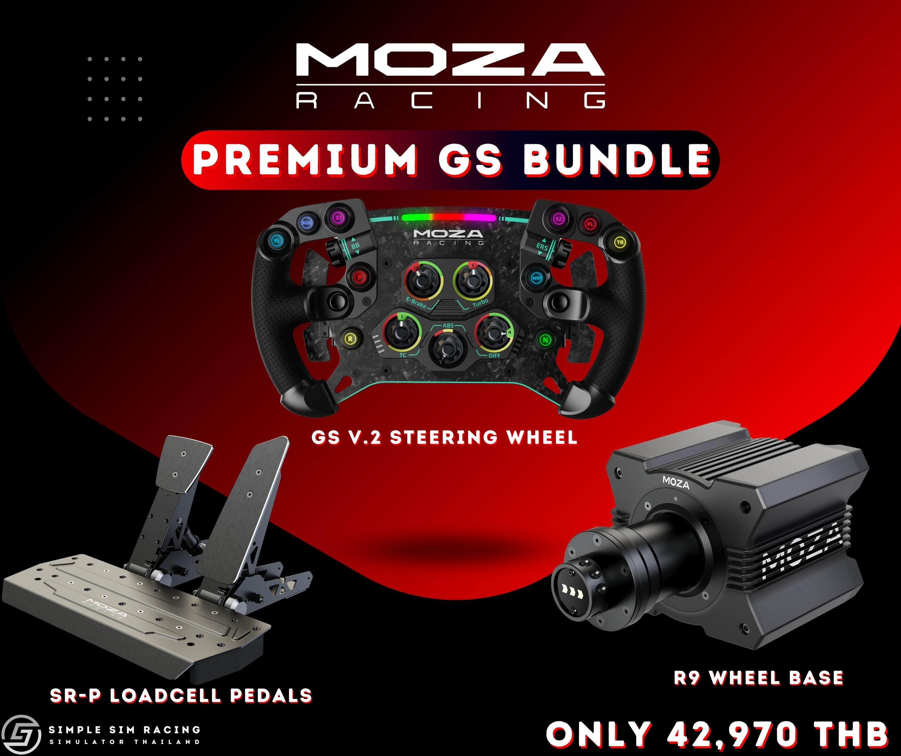 Moza Premium Bundle Premium FSR Bundle - ThaiPick