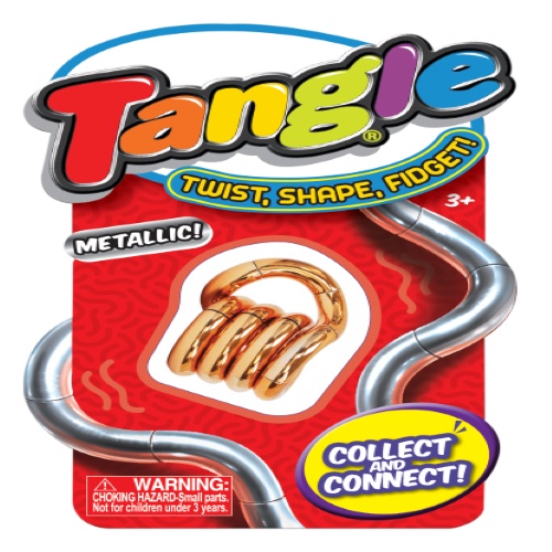 Kiddo Pacific Tangle Metallic Twist Shape Fidget ของเล่น บิดเปลี่ยนรูปทรง สีเขียว classic ...