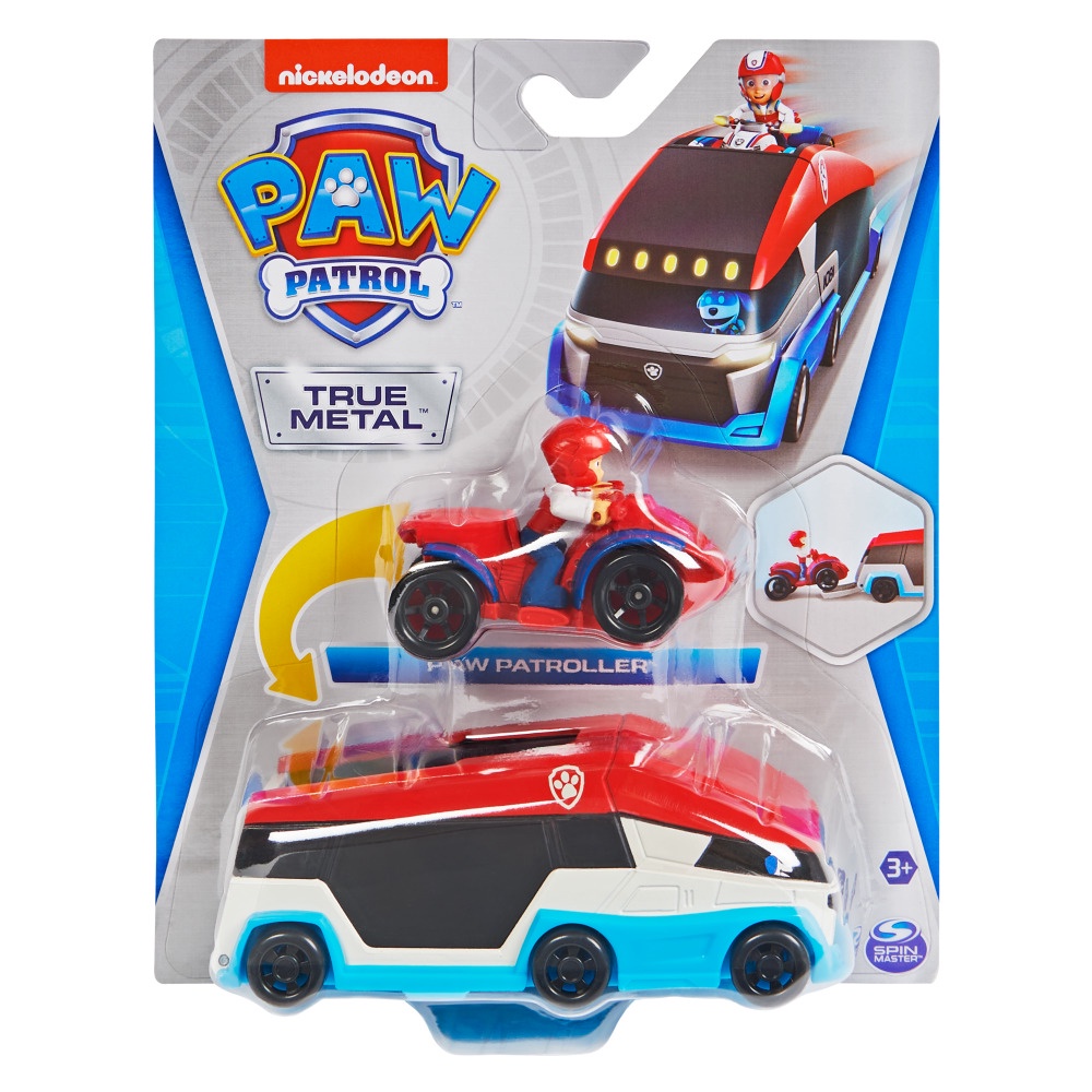Kiddo Pacific Paw Patrol True Metal Team รถของเล่น Patroller classic ...