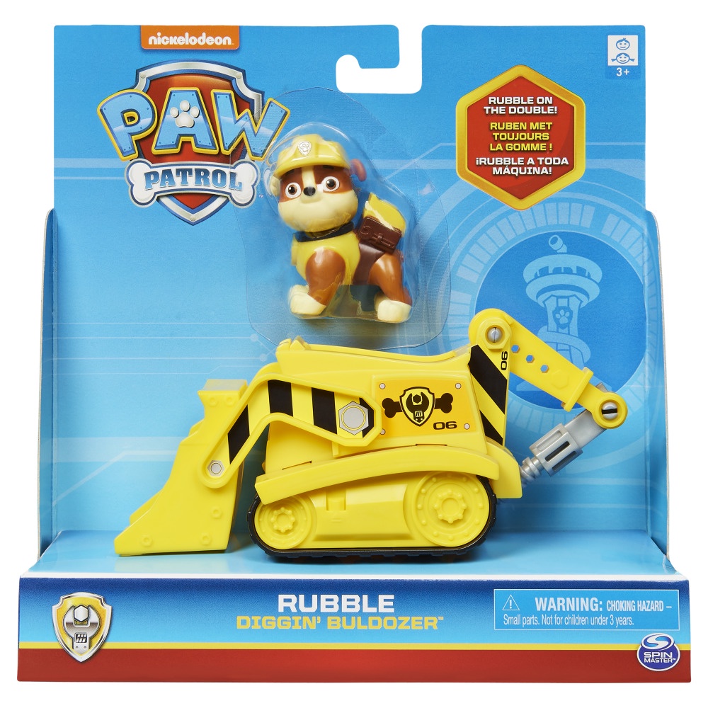 Kiddo Pacific Paw Patrol รถของเล่น Value Basic Vehicles Rubble classic ...