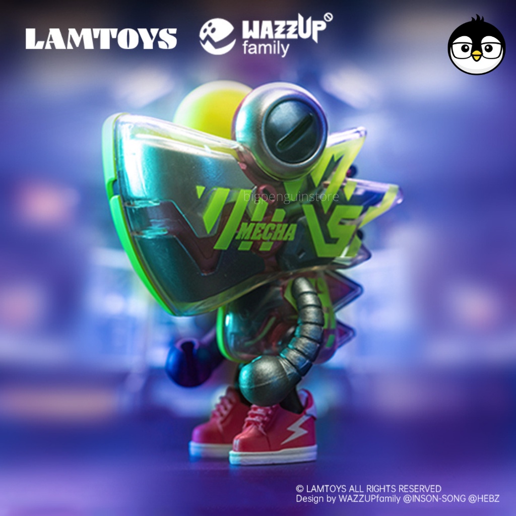 Bigpenguin LAMTOYS Mecha Chameleon 4th Gen Blind Box Toysกล่องสุ่ม Set ...