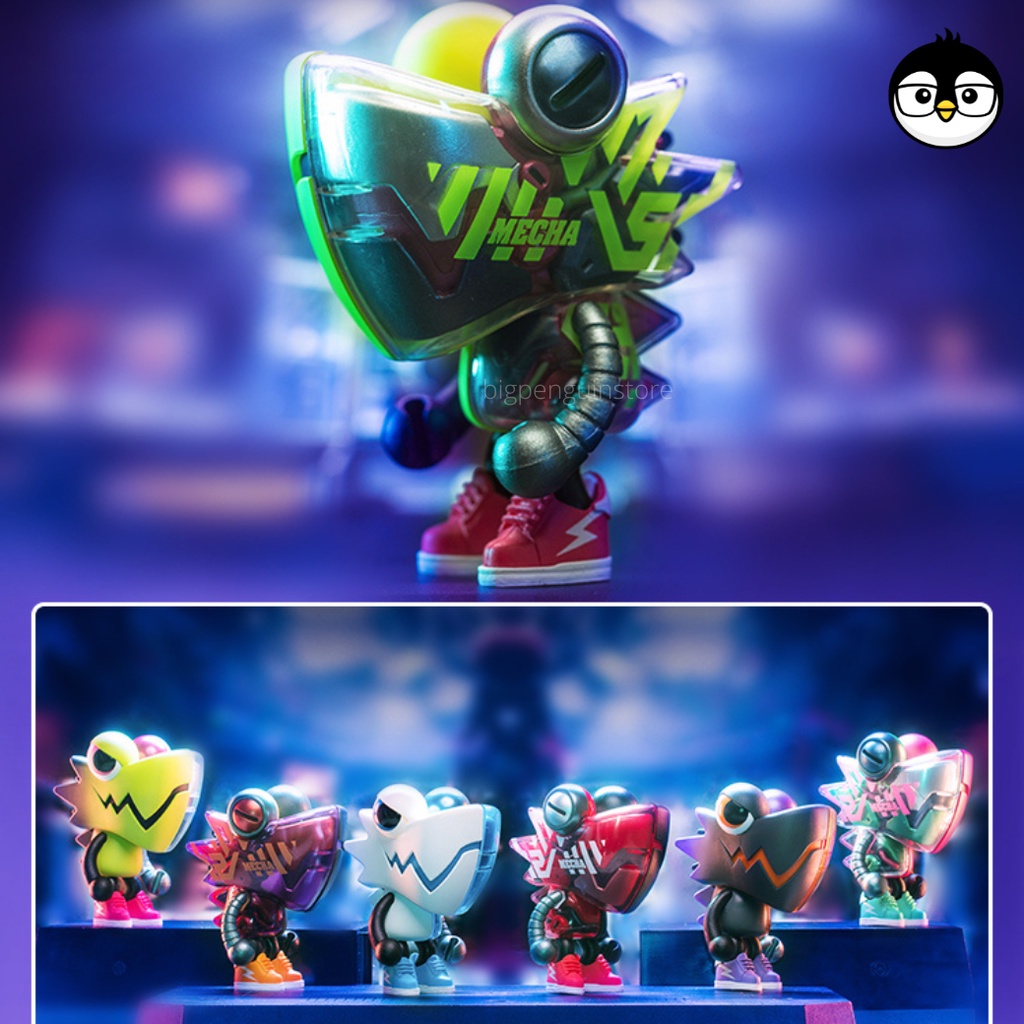 Bigpenguin LAMTOYS Mecha Chameleon 4th Gen Blind Box Toysกล่องสุ่ม Set ...