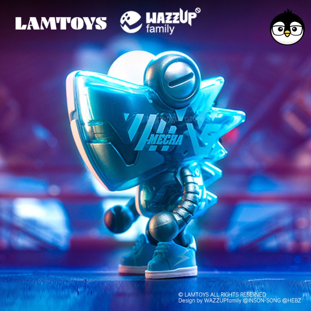 Bigpenguin LAMTOYS Mecha Chameleon 4th Gen Blind Box Toysกล่องสุ่ม Set ...