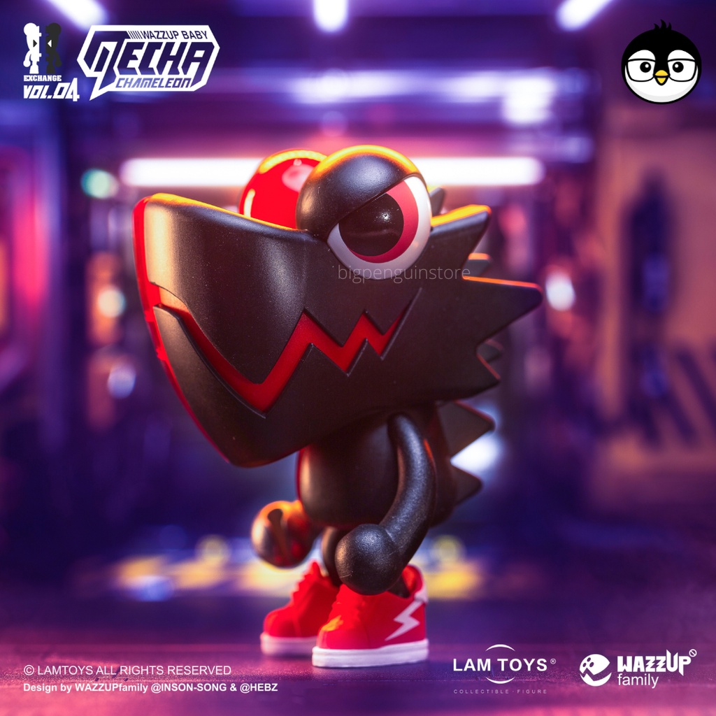 Bigpenguin LAMTOYS Mecha Chameleon 4th Gen Blind Box Toysกล่องสุ่ม Set ...