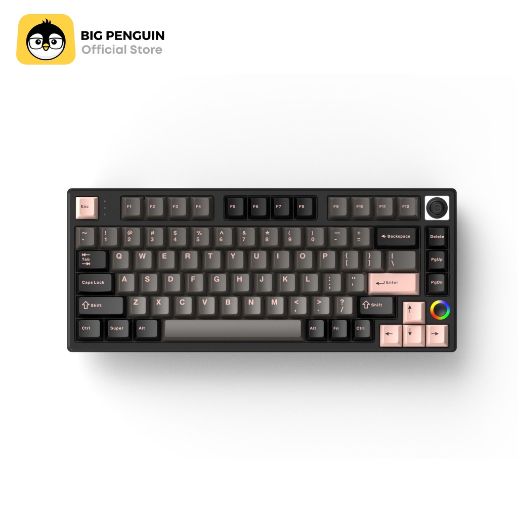 Bigpenguin Hello Ganss HS75T Hotswap RGB Bluetooth Keyboard Thai ...